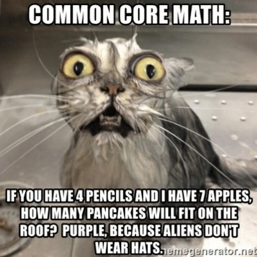 Common Core Meme Purple