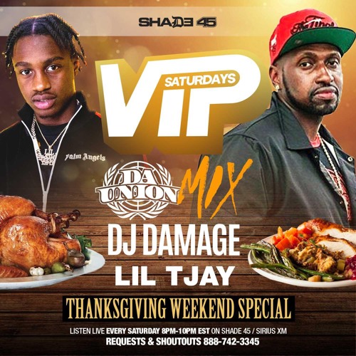 Stream Dj Damage X Da Union Mix X Vip Saturdays X Sirius Xm X Shade45 ...