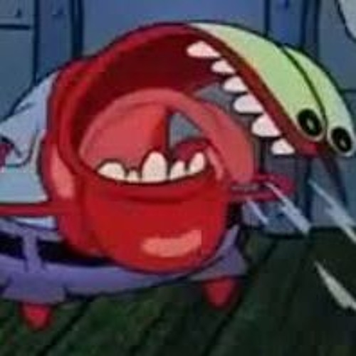Mr Krabs Drooling