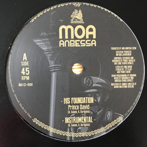 Stream His Foundation - Prince David - Moa Anbessa MA12 - 008 by ...