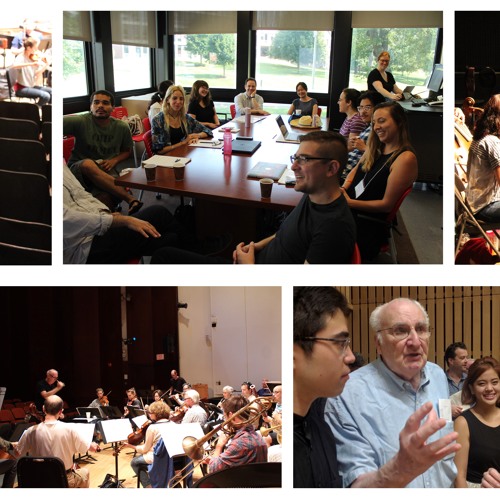 Stream Rodrigo Bussad, "Palido" for solo marimba and large ensemble by Composers Conference ...