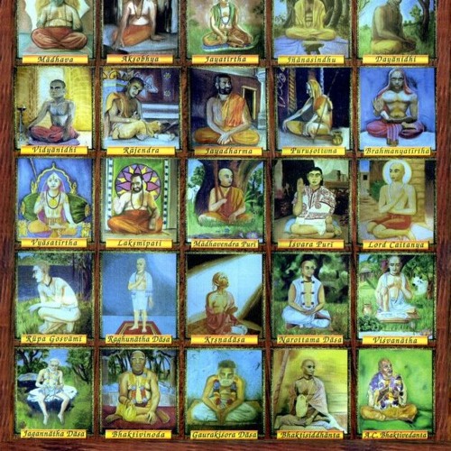 Stream How From Jiva Goswami The Line of Sampradaya Passes Down To ...