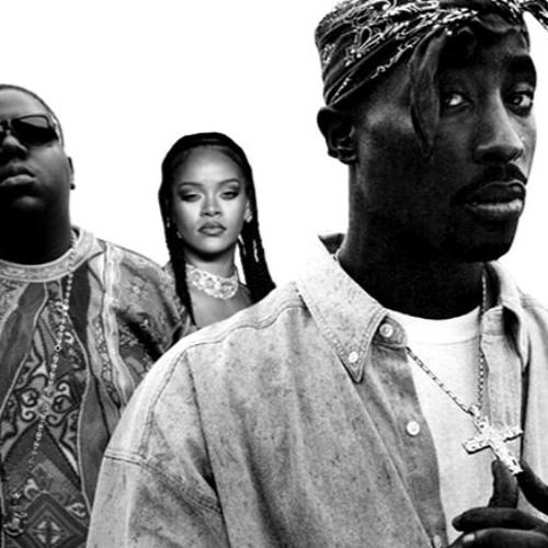 Tupac With Rihanna