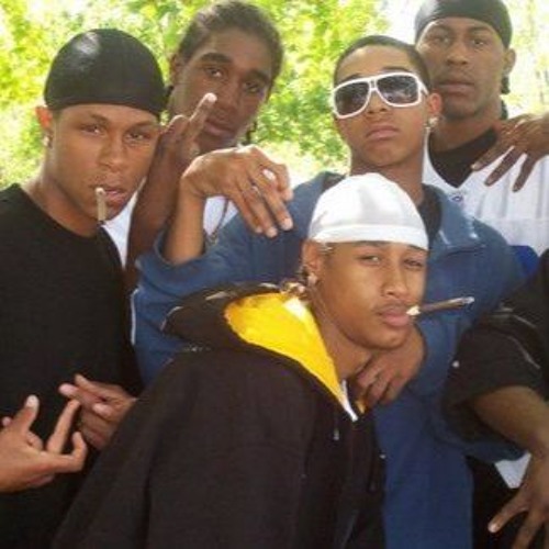 Group Of Black People Gang