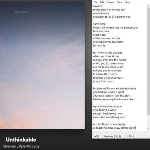 Unthinkable Lyrics