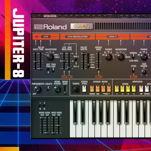 Stream Soft Pad - JUPITER-8 by Roland Cloud | Listen online for free on ...