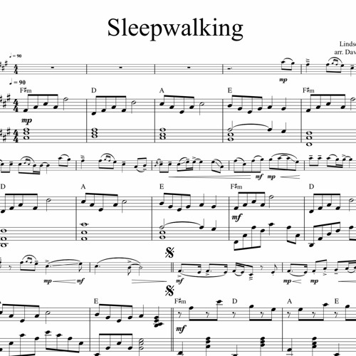 Stream Sleepwalking Piano Accompaniment Sample by Lindsey Stirling ...