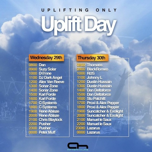 Stream Rene Ablaze - Uplift Day by Rene Ablaze | Listen online for free ...