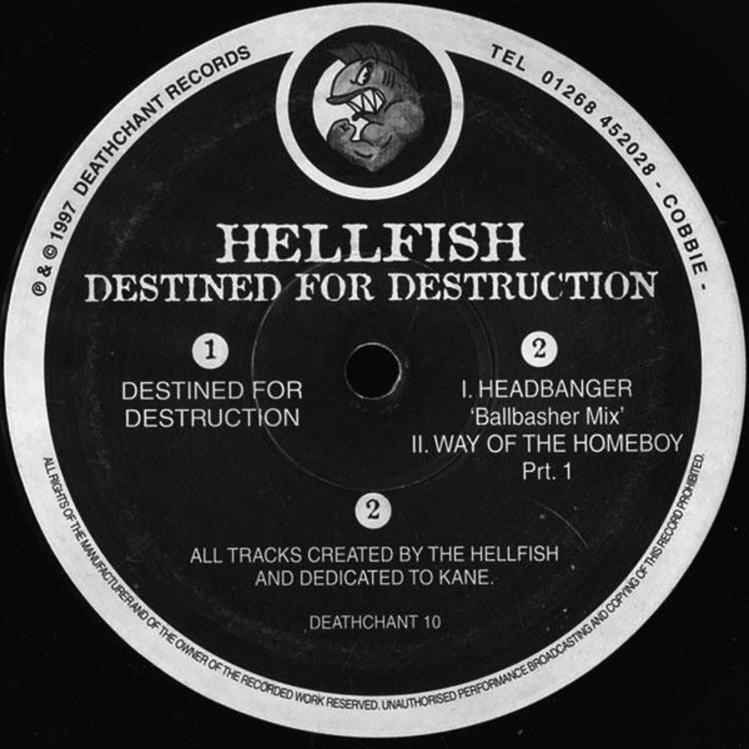 Stream Wabski | Listen to Hellfish ‎– Destined For Destruction Label ...
