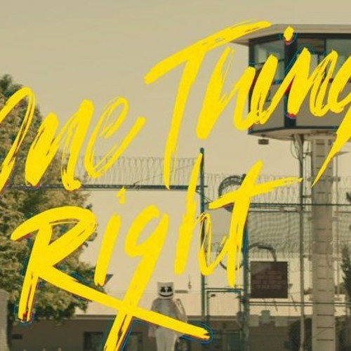 Listen to music albums featuring One thing right - Marshmello & Kane ...