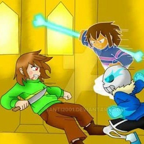 Stream Insert a au where chara is storyspin asgore and sans is frisk by ...