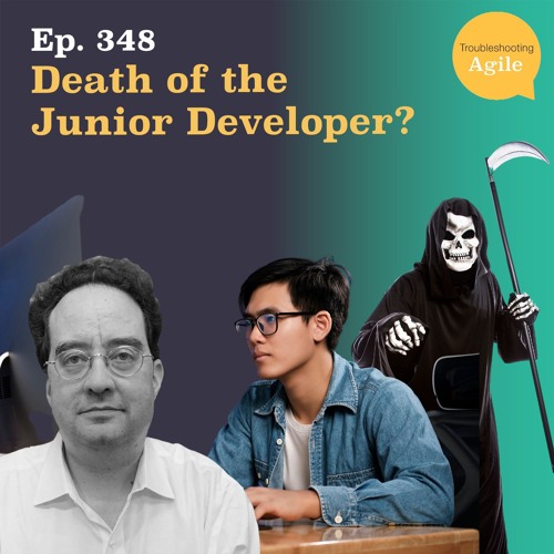 Stream episode Death of the Junior Developer? by Troubleshooting Agile ...