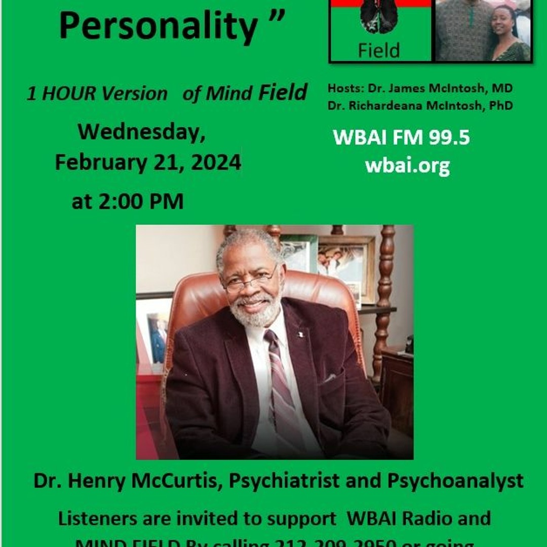 Stream MIND FIELD Part 1 Understanding Personality by MIND FIELD WBAI ...