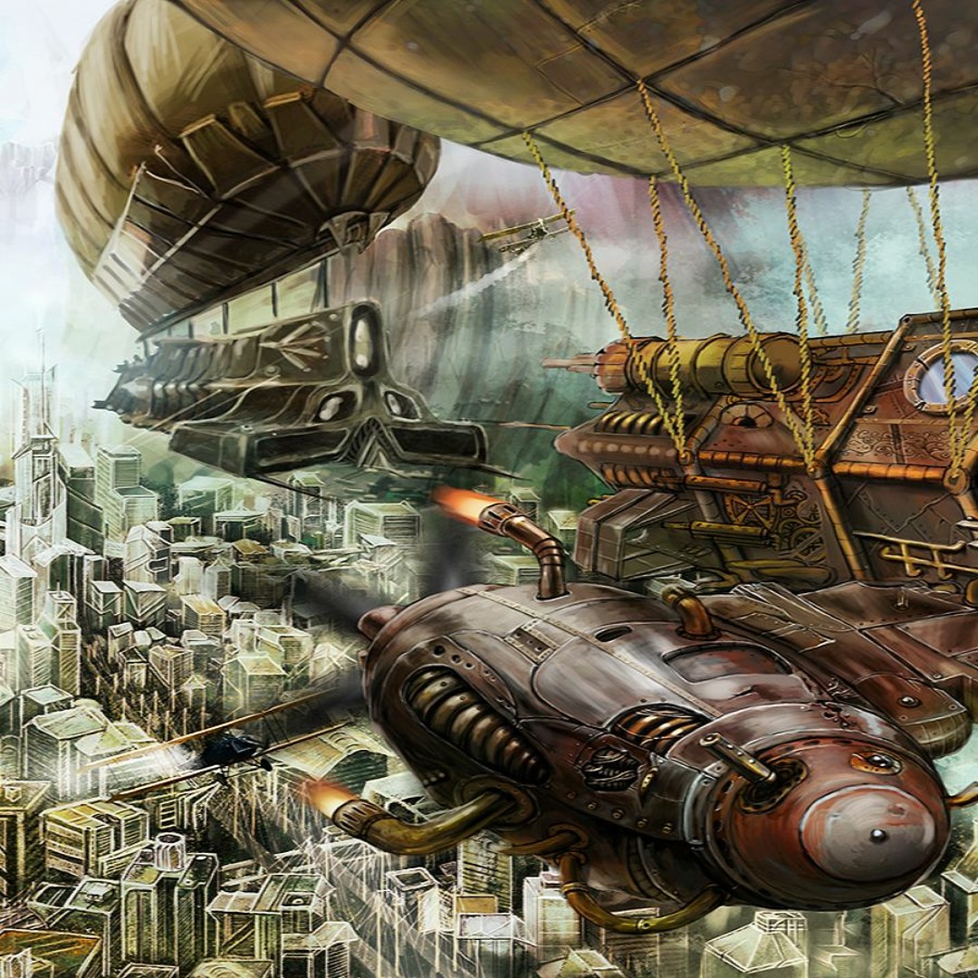 Stream Steampunk Music - Sky Ships by Theme Cloud | Listen online for ...