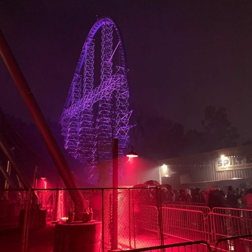 Millennium Force At Night