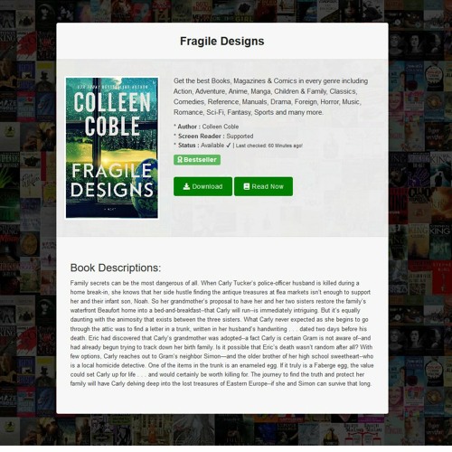 Stream [DOCS] Fragile Designs by Colleen Coble from Silverman90 | Listen online for free on ...