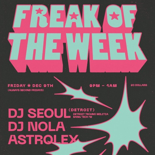 Stream FREAK OF THE WEEK 12.9.22 at Beast BBQ by LEX ‿ | Listen online ...