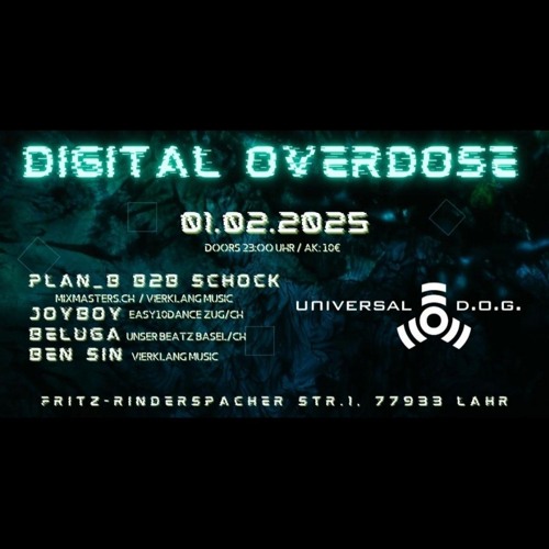 Stream Live @ Digital Overdose | Universal D.O.G. by 𝘽𝙀𝙇𝙐𝙂𝘼 | Listen online for free on SoundCloud