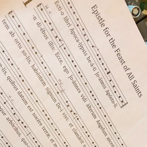 Stream Epistle for the Feast of All Saints | Chant (2021) by Shrine ...
