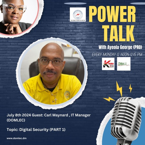 Stream DOMLEC Power Talk 20240708 Carl Maynard Digital Security Part ...