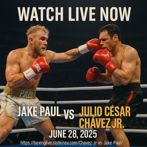 Stream episode Julio Cesar Chavez Jr vs Jake Paul 2025 Fight Live Streaming in HD by Boxing live ...
