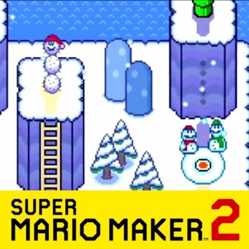 Stream World Map (Snow) (Edit) - Super Mario Maker 2 (Fan - Made) by ...