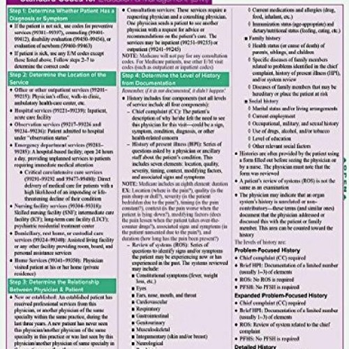 Stream episode Download⚡ Evaluation & Management (E&m) Coding Calculator: Quickstudy Laminated ...