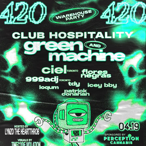 Stream Live @ 420 Green Machine by patrick conahan | Listen online for ...