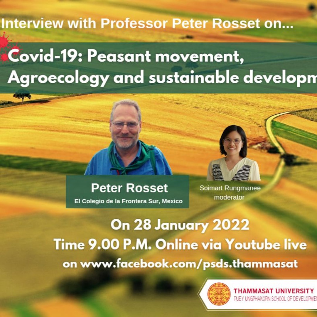 Stream Interview with Professor Peter Rosset by PSDS_Thammasat | Listen ...