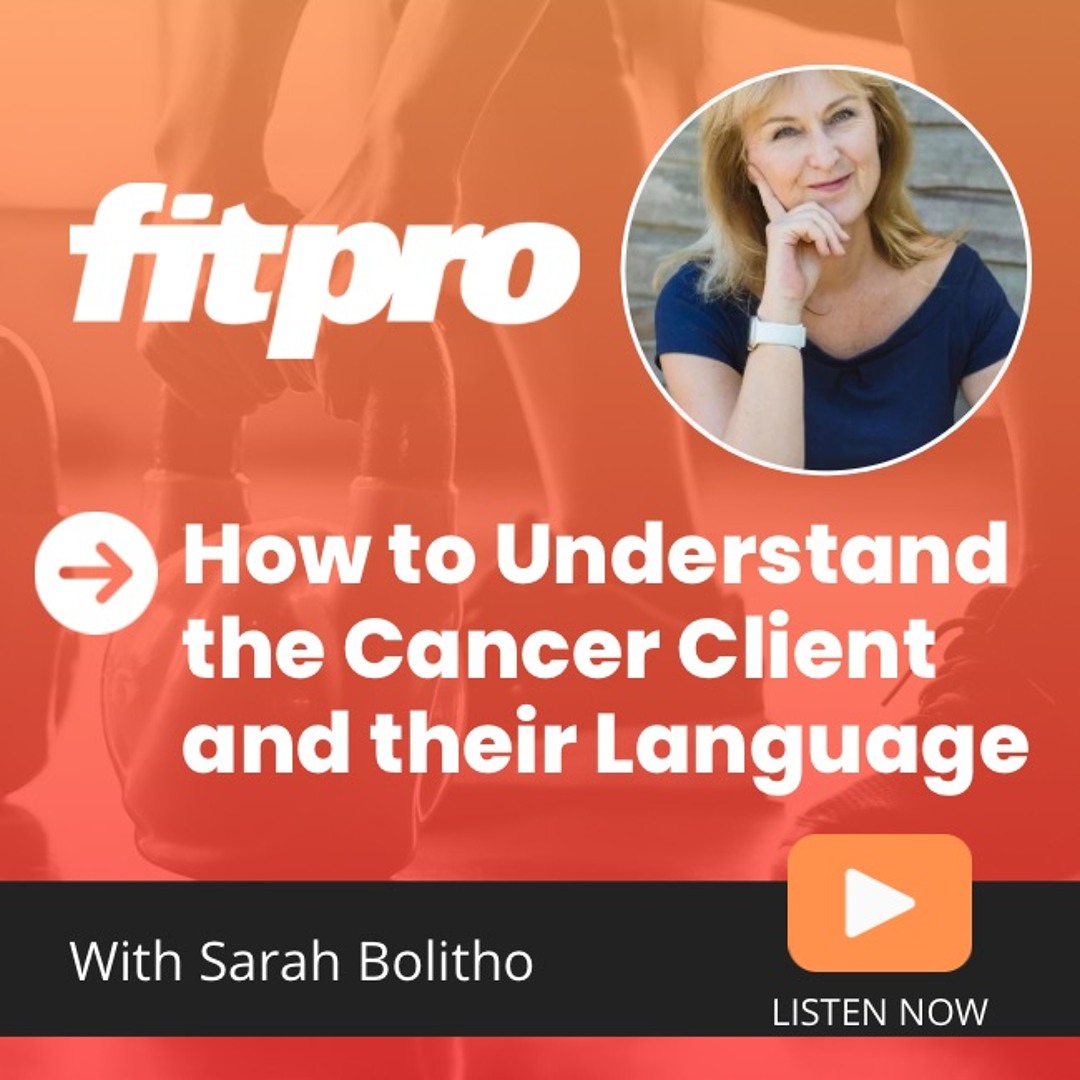 Stream 'How to Understand the Cancer Client and Their Language' with ...
