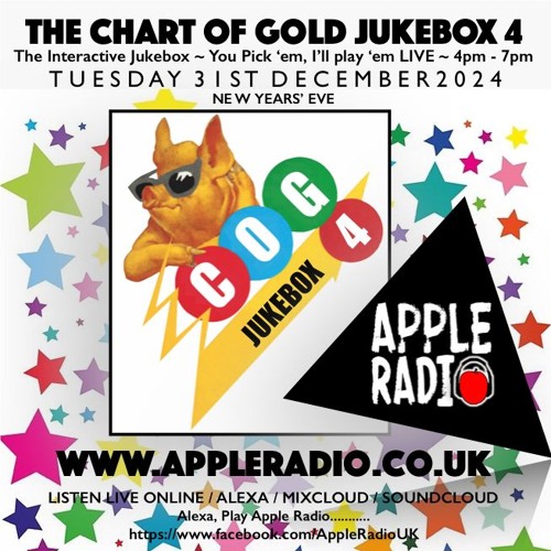 Stream The Chart Of Gold Jukebox 4 31/12/24 by Pete Seaton | Listen ...