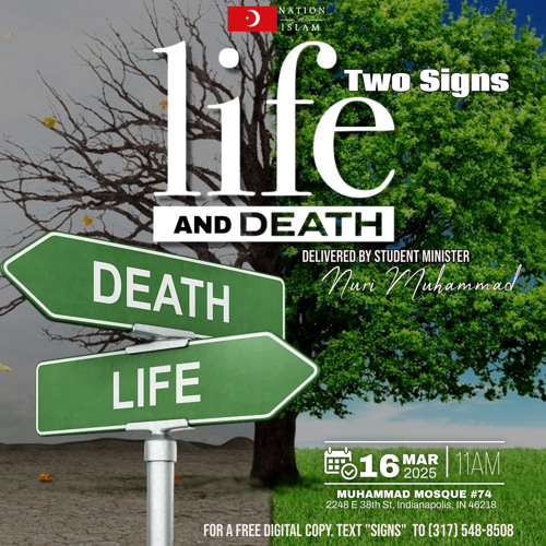 Stream Two signs LIFE & DEATH.m4a by NURI MUHAMMAD | Listen online for ...