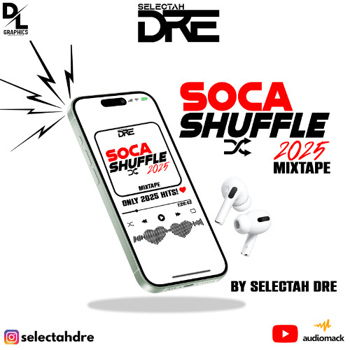 Listen to music albums featuring Soca Shuffle 2025 (Hits Mixtape) by Selectah Dre online for ...
