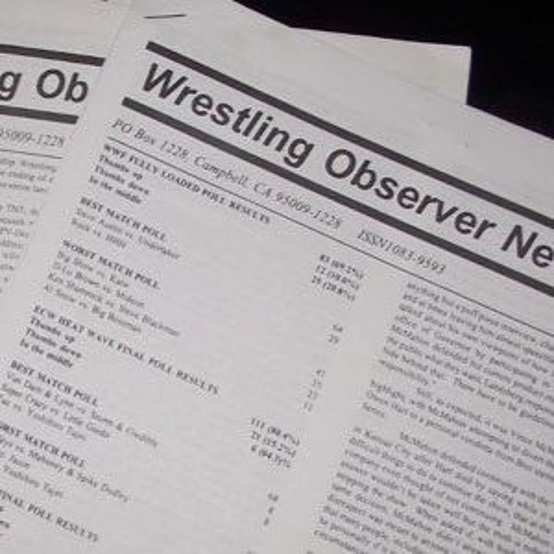 Stream Wrestling Observer HOF Ballots revealed/Kris Zellner - 12/7/21 ...