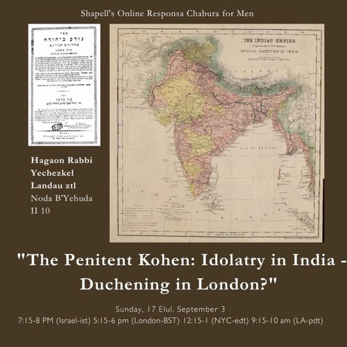 Stream Rabbi Kwass - Responsa Chabura: The Penitent Kohen: Idolatry In ...