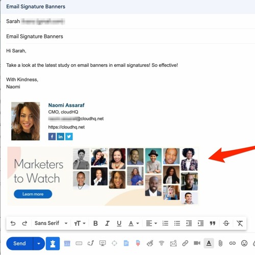 Stream episode How to Use Banners in Email Signatures by cloudHQ ...