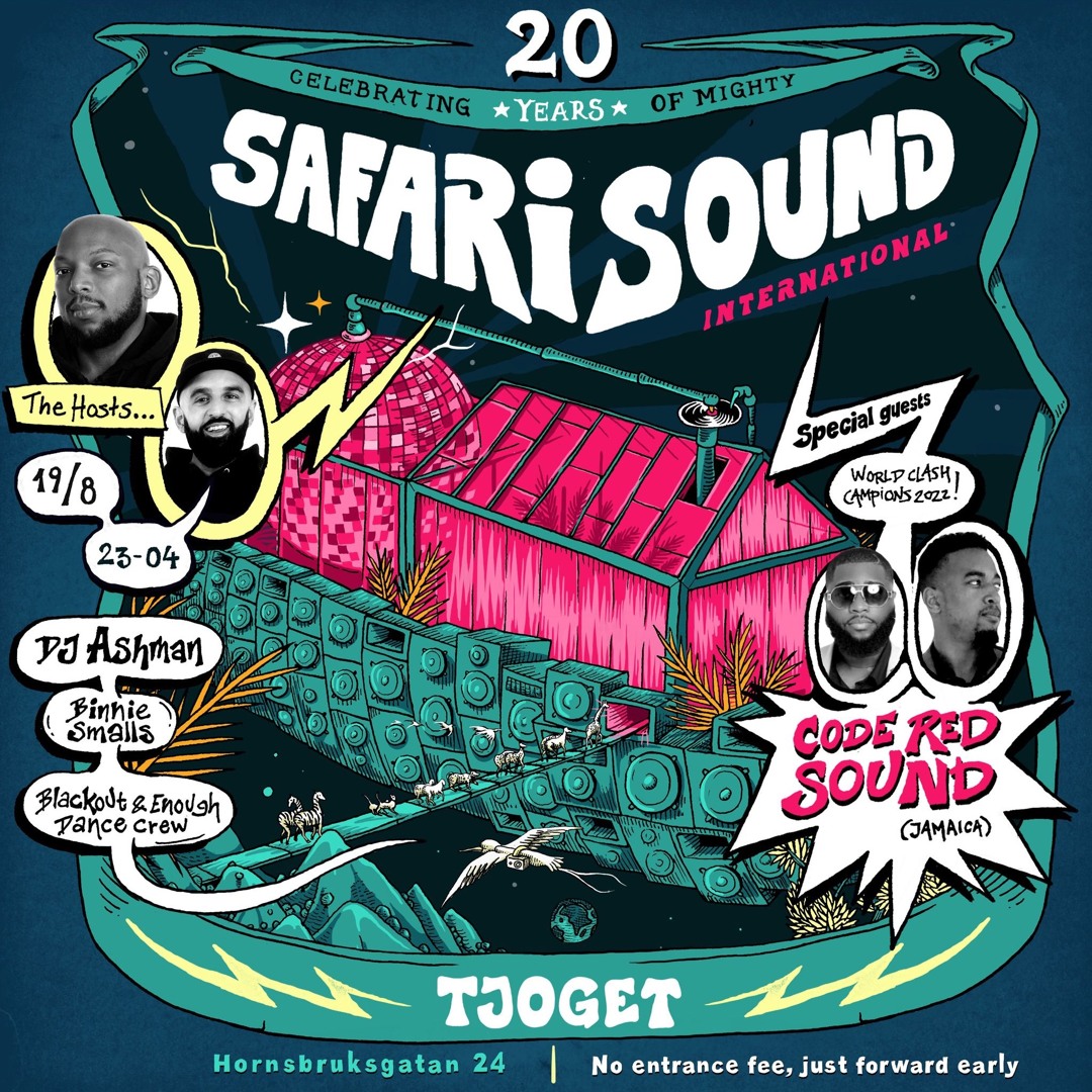 Stream CODE RED SOUND - SAFARI SOUND 20 YEAR ANNI (STOCKHOLM, SWEDEN ...