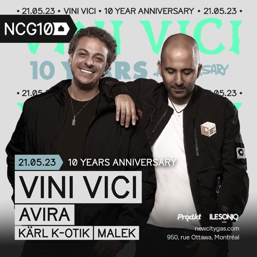 Stream CITS 412 - Produkt pres. Vini Vici x AVIRA @ New City Gas - LIVE ...