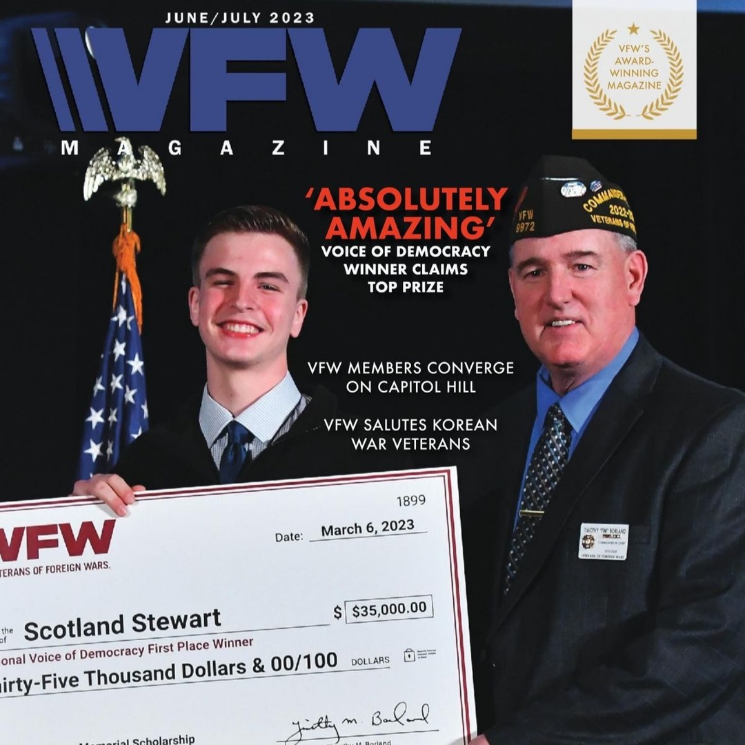 Stream Audio-Reader | Listen to VFW Magazine - June/July 2023 playlist ...