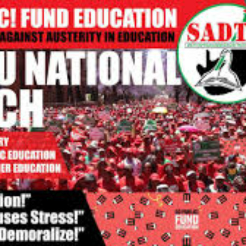 Stream SADTU to Lead National March Against Austerity Measures in ...