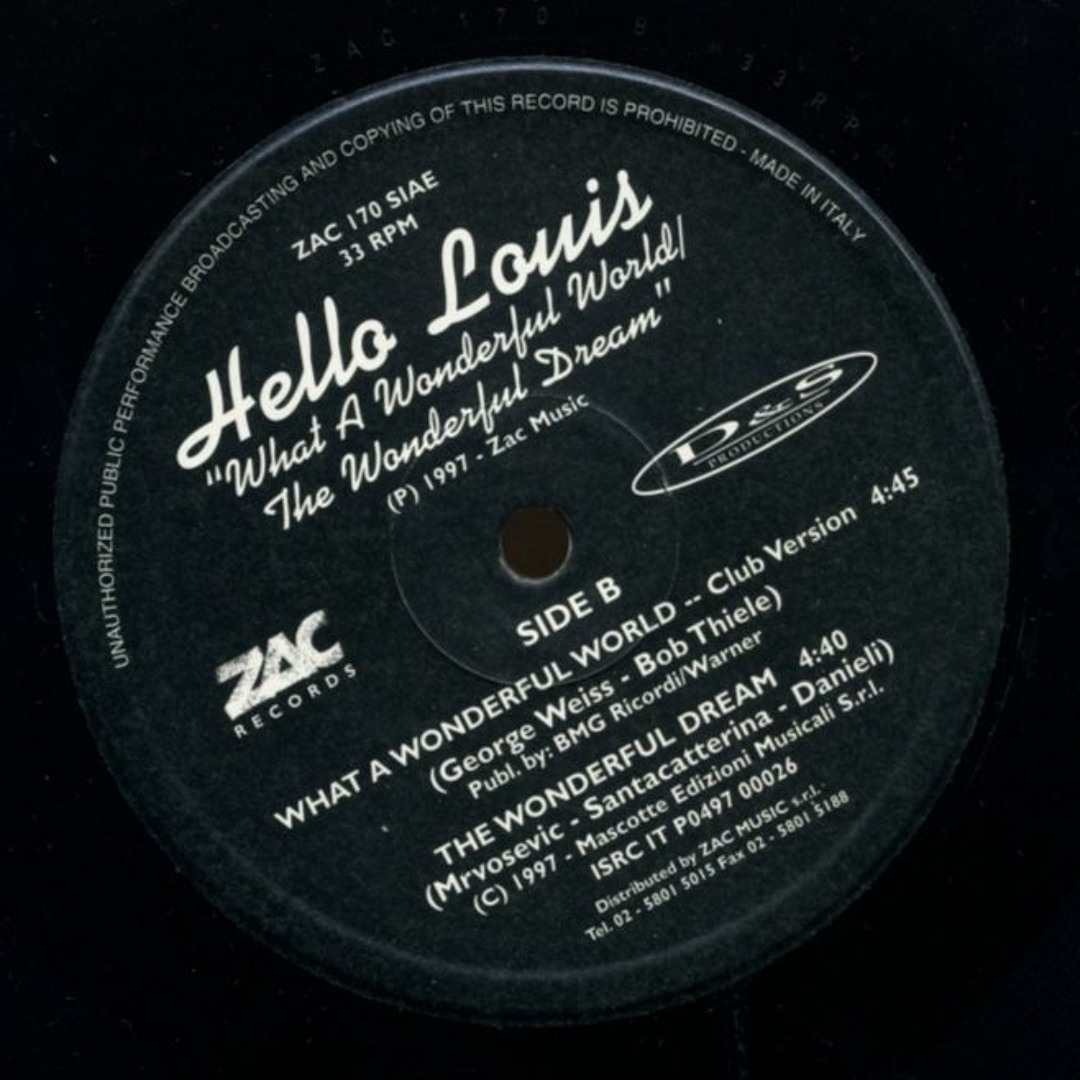 Stream Hello Louis - Wonderful World (Daniele Danieli Mix) by daniele ...