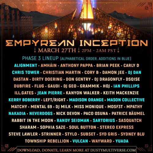 Stream Jean Pierre Viva Warriors Stage Burning Man [Empyrean Inception ...