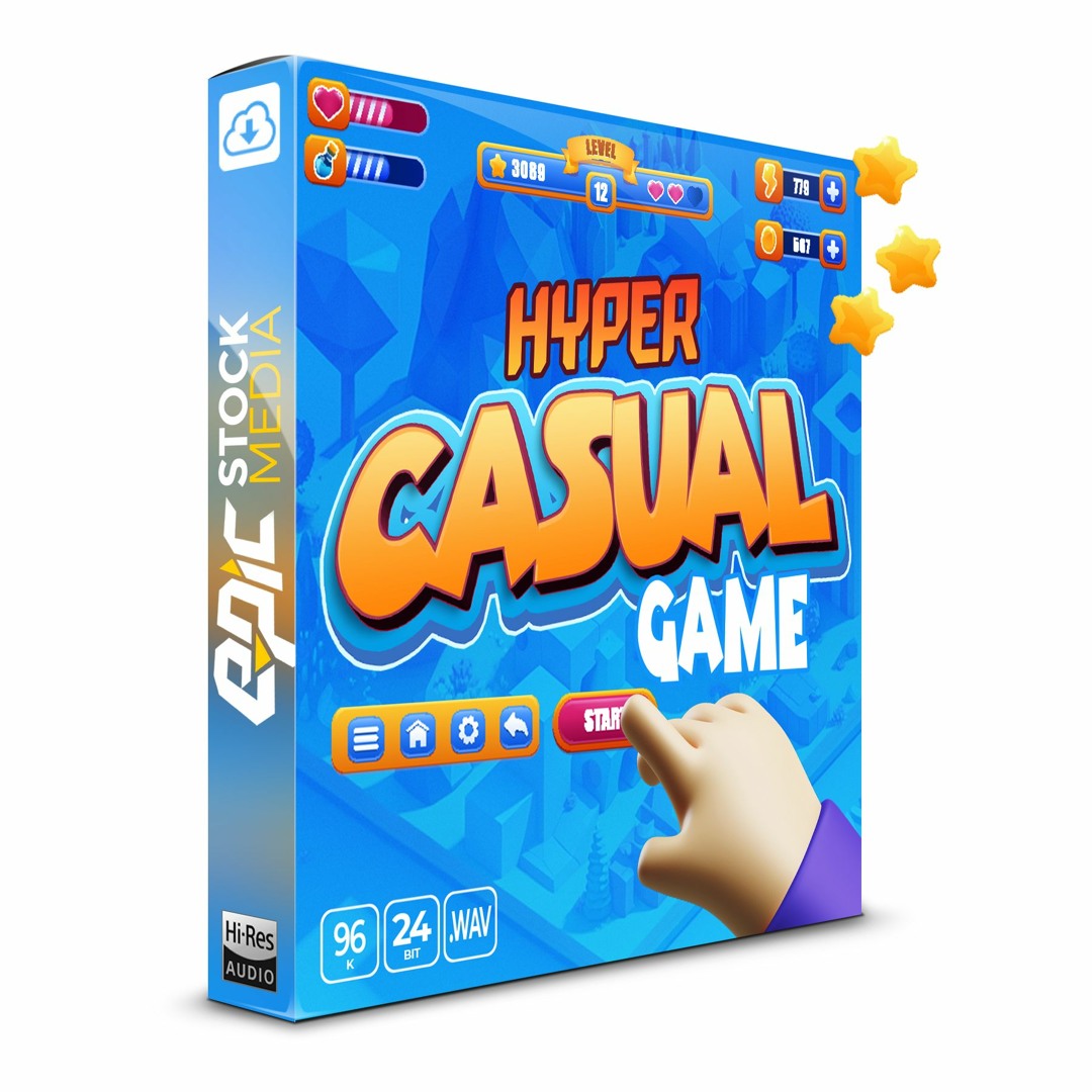 Stream Hyper Casual Game UI - Simple Friendly User Interface SFX by ...
