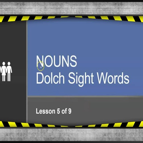 Stream episode Dolch Sight Words English Vocabulary Nouns Lesson 5 of 9 ...