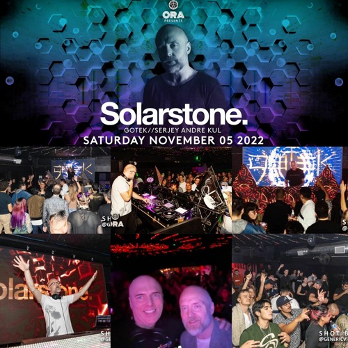 Stream Opening set for SOLARSTONE, Ora, Sat, Nov 5th, 2022 by DJ Gotek ...