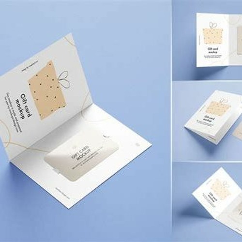 Stream 231+ Gift Card Mockup Free Psd Template Download by Salih Ramli ...