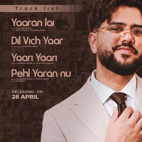 Stream Yaaran Lai (EP) - Chandra Brar | Dil Vich Yaar | Pehle Yaraan Nu ...