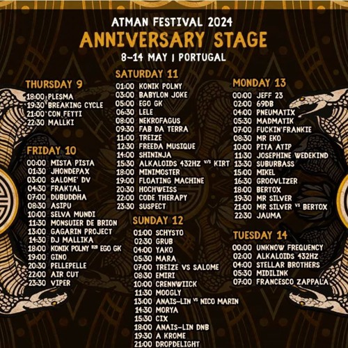 Stream Monsiuer de Brion @ Atman anniversary Stage by Monsieur De Brion ...