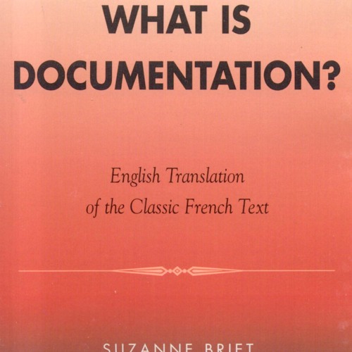 Stream ⚡PDF What is Documentation?: English Translation of the Classic ...