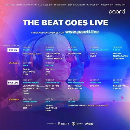 Stream Dj Murphy, Livestream @ The Beat Goes Live - 19 March 2021 by DJ ...